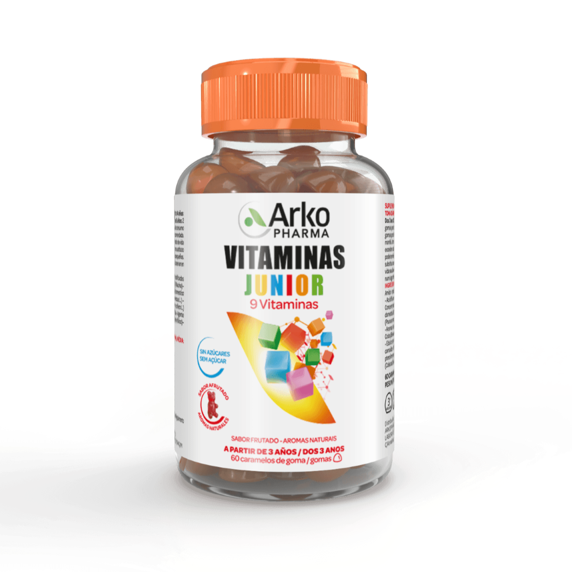 Arkopharma Vitaminas Junior 60 Gomas | Farmácia Garcia