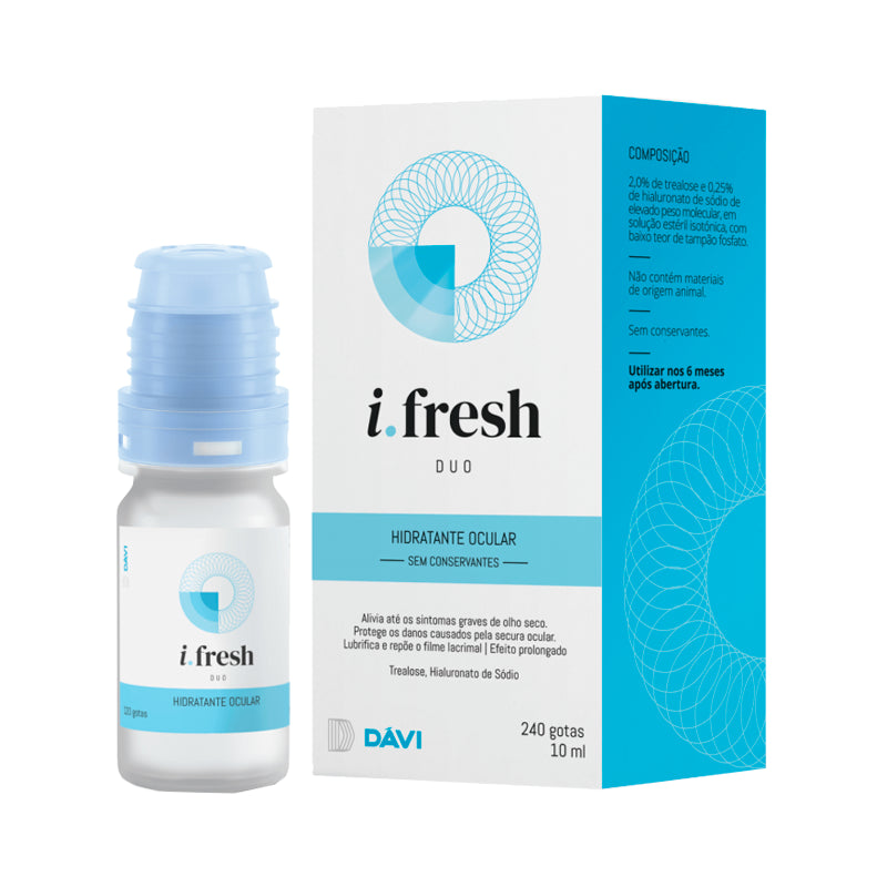 I-Fresh Duo Solução Oftálmica 10ml | Farmácia Garcia