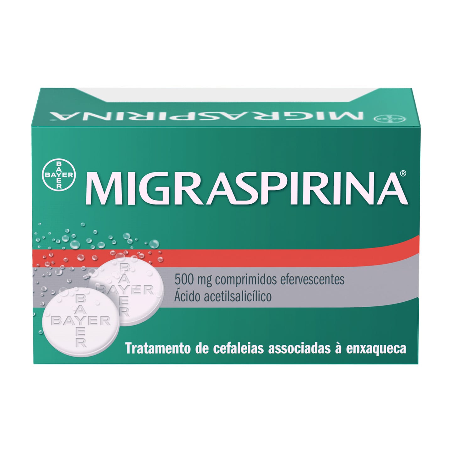 Migraspirina 500mg 12 Comprimidos Efervescentes | Farmácia Garcia