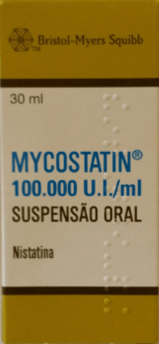 Mycostatin Suspensão Oral 30ml | Farmácia Garcia