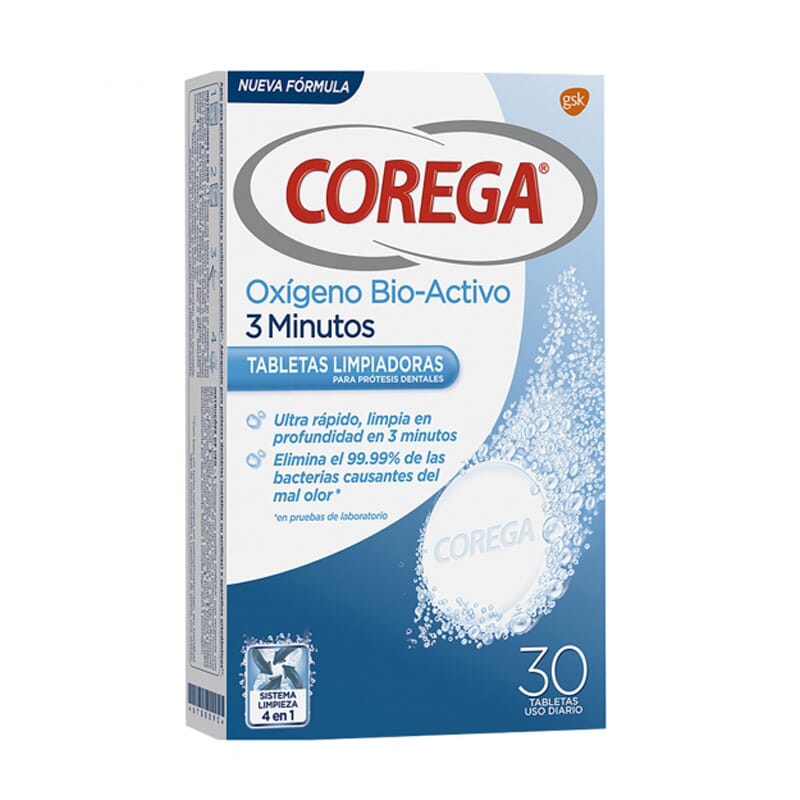 Bio Activo Pastilhas Proteses x30