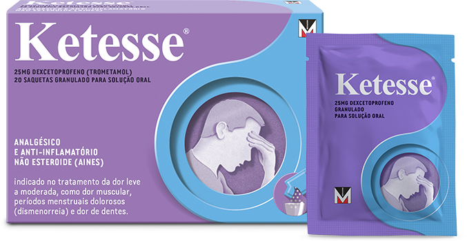 Ketesse 25mg Granulado para Solução Oral 20 Saquetas