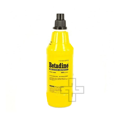 Betadine, 100 mg/mL-500mL x 1 sol cut | Farmácia Garcia