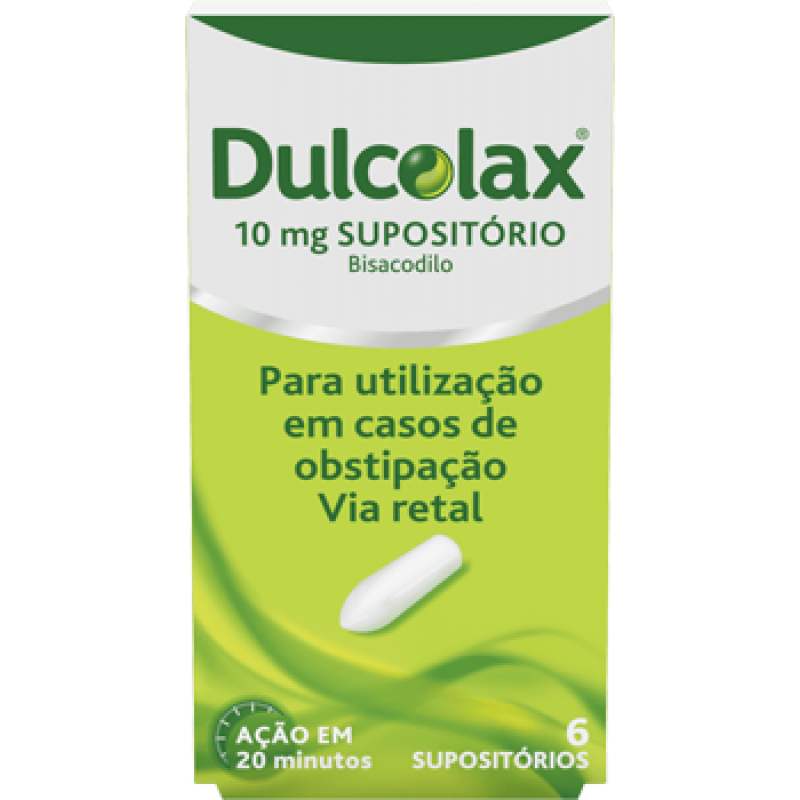 Dulcolax, 10 mg x 6 sup | Farmácia Garcia