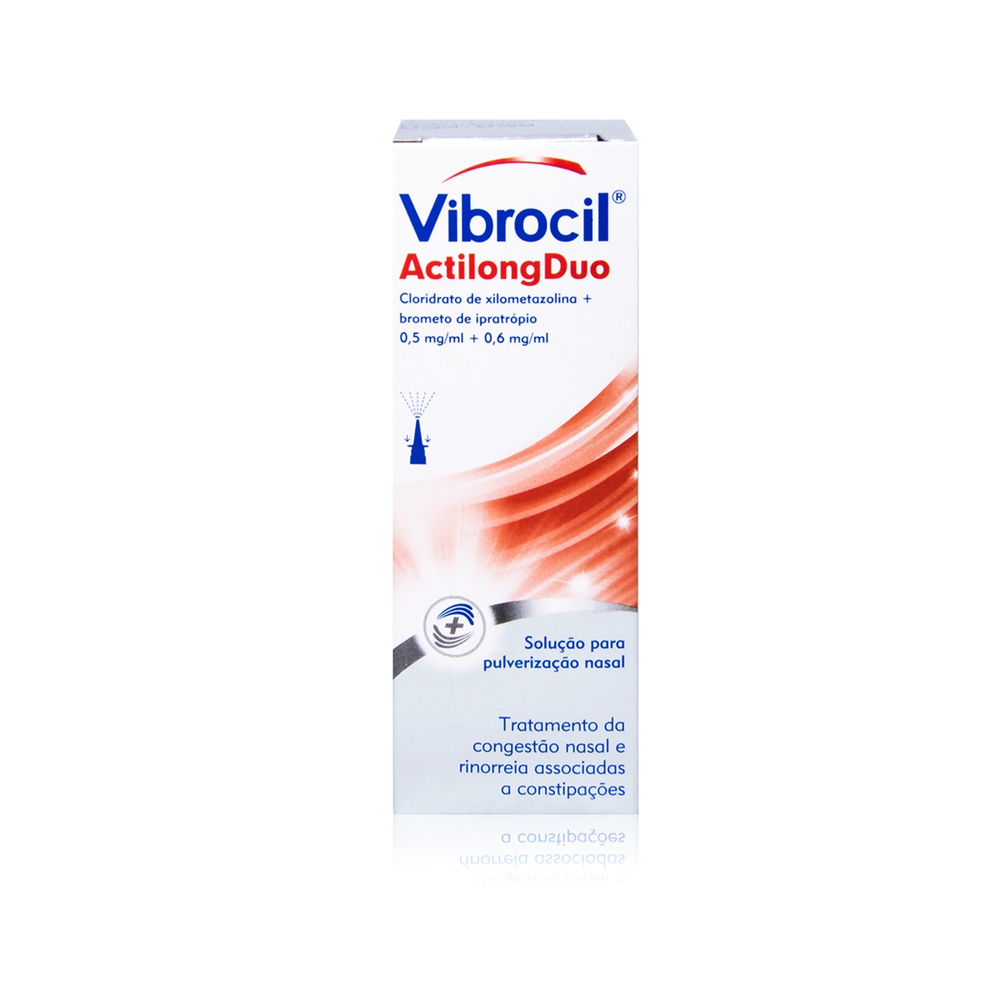 Vibrocil ActilongDuo (10mL), 0,5/0,6 mg/mL x 1 sol pulv nasal
