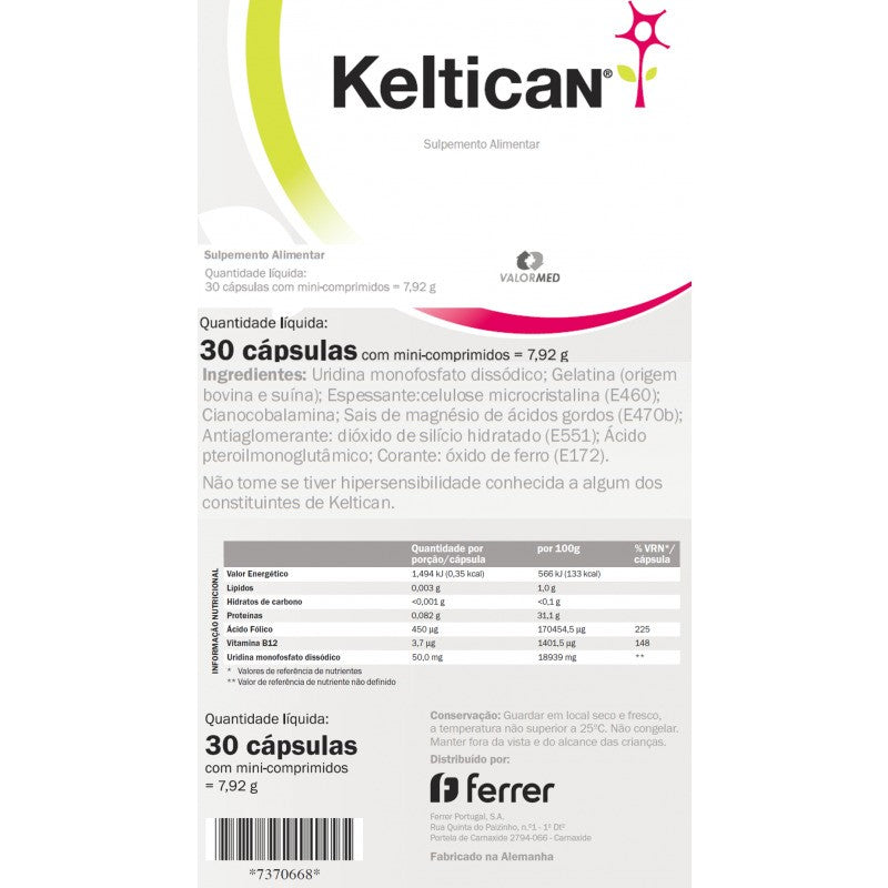 Keltican 30 Cápsulas | Farmácia Garcia